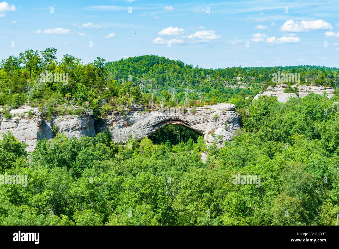 Natural Arch Scenic Area in Kentucky Stock Photo - Alamy