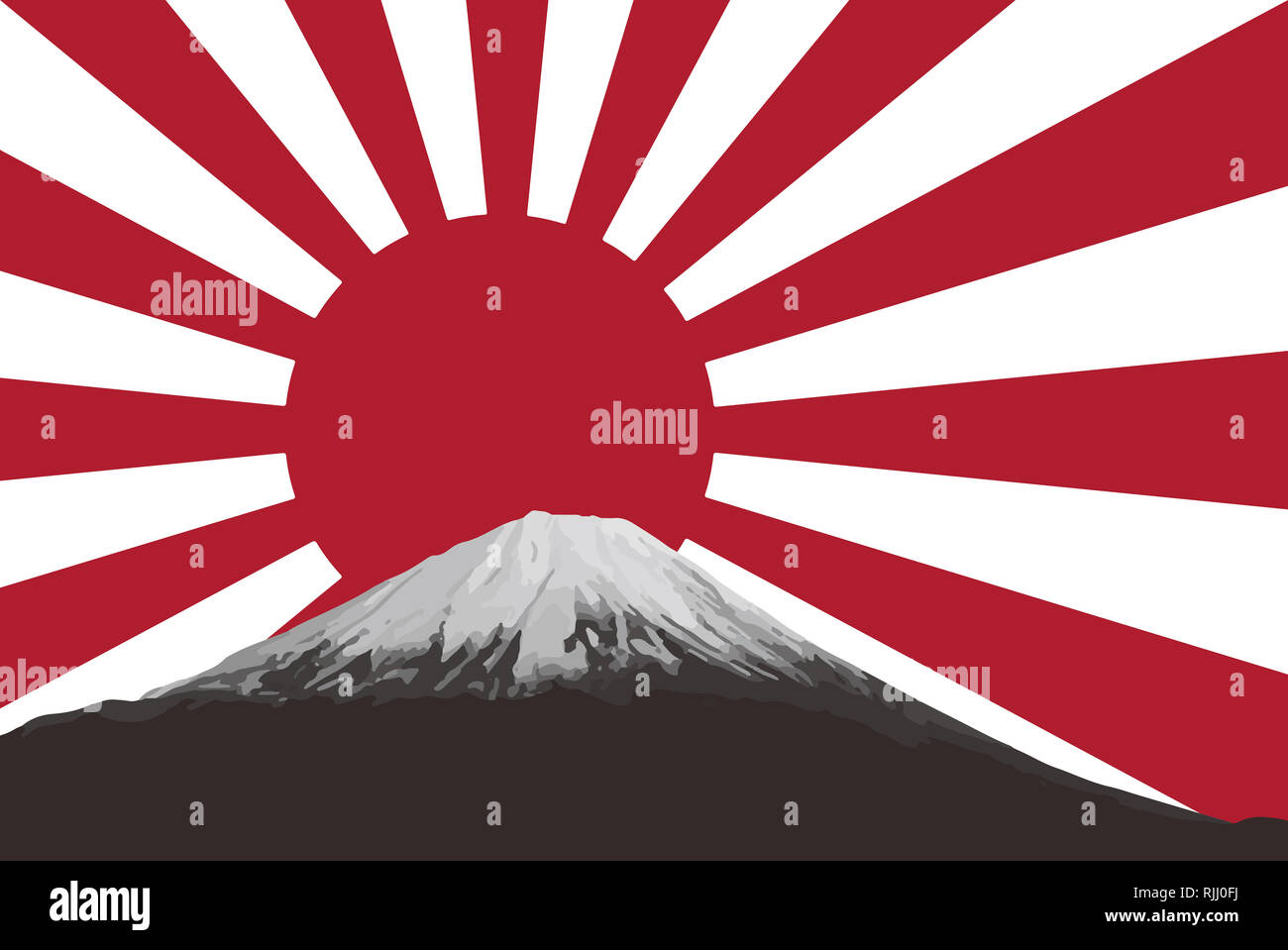 Imperial Japan Flag High Resolution Stock Photography and Images - Alamy
