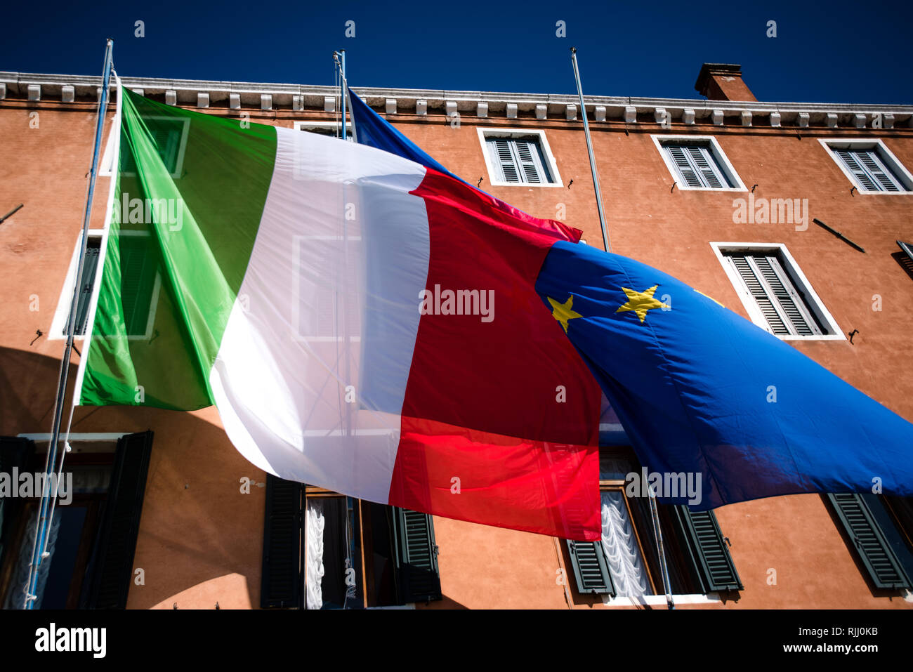 Flags together hi-res stock photography and images - Alamy