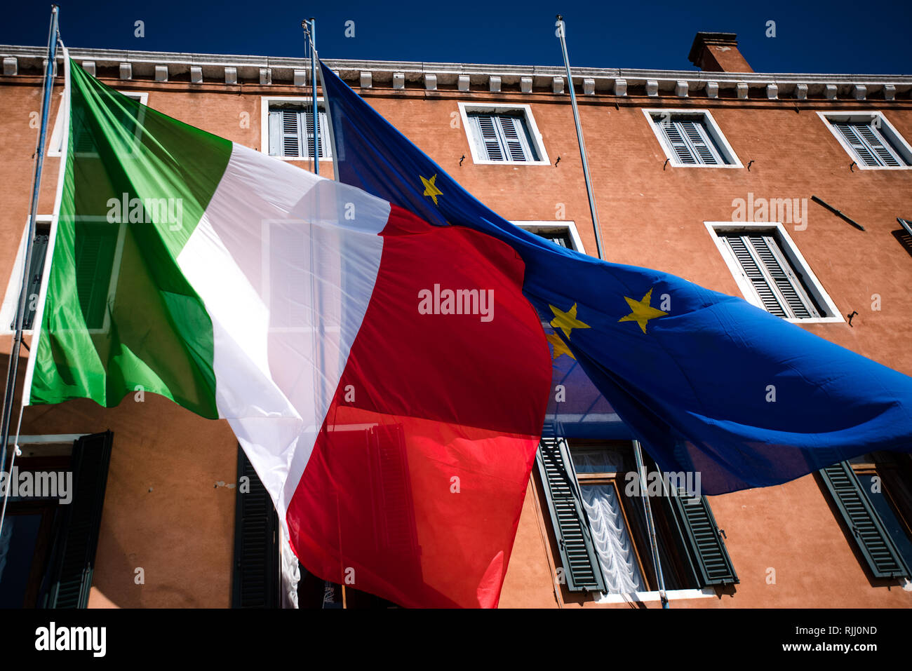 Flags together hi-res stock photography and images - Alamy