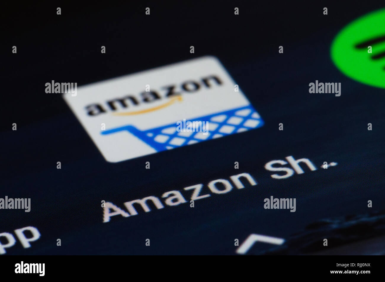 Amazon logo symbol hi-res stock photography and images - Alamy