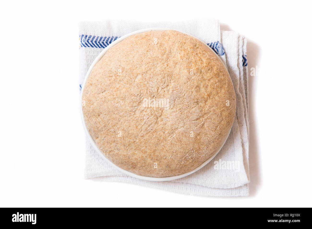 Raw bread fresh dough Cut Out Stock Images & Pictures - Alamy