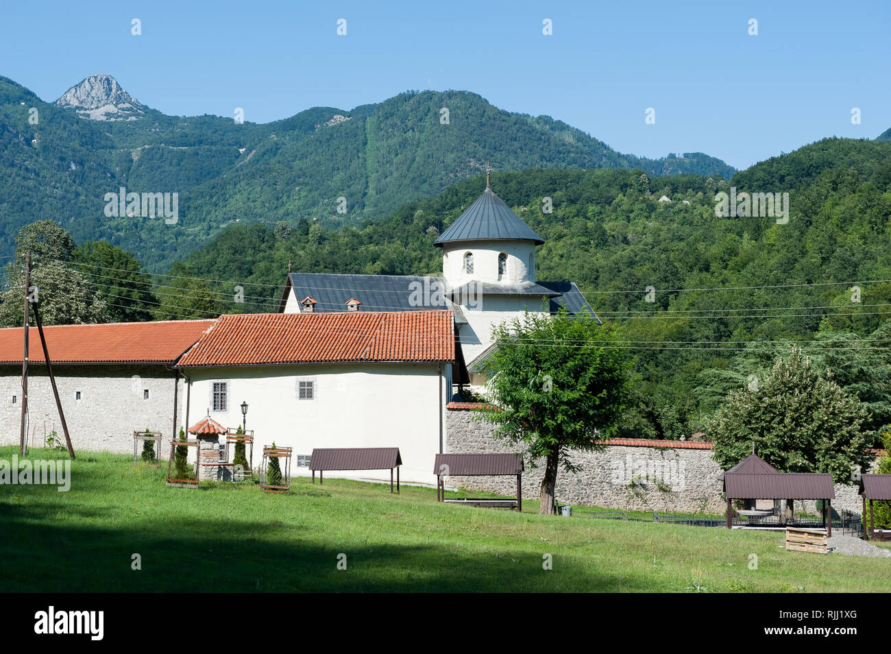 Orthodox moraca monastery hi-res stock photography and images - Alamy