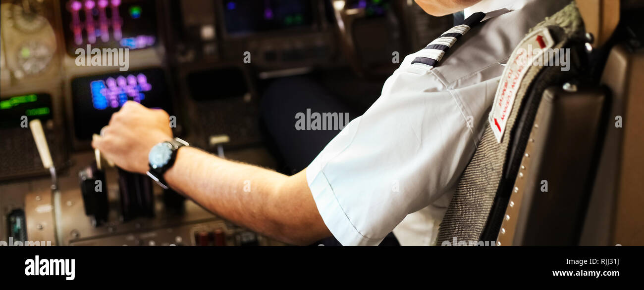 Indian man pilot hi-res stock photography and images - Alamy
