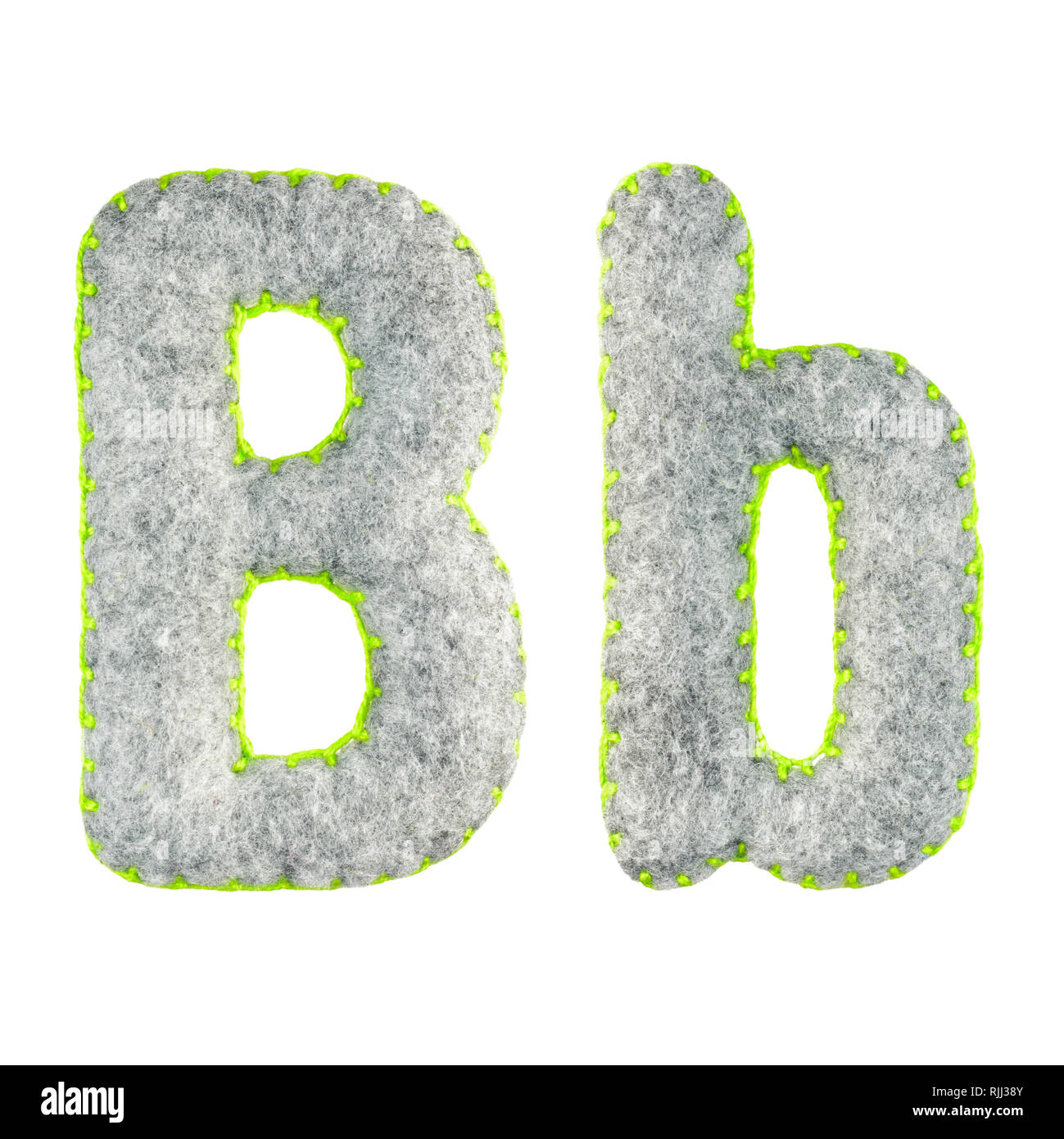 The letter B of the Latin alphabet isolated on a white background. The ...