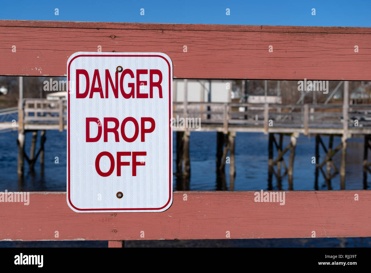 Drop Off Sign Stock Photos & Drop Off Sign Stock Images - Alamy