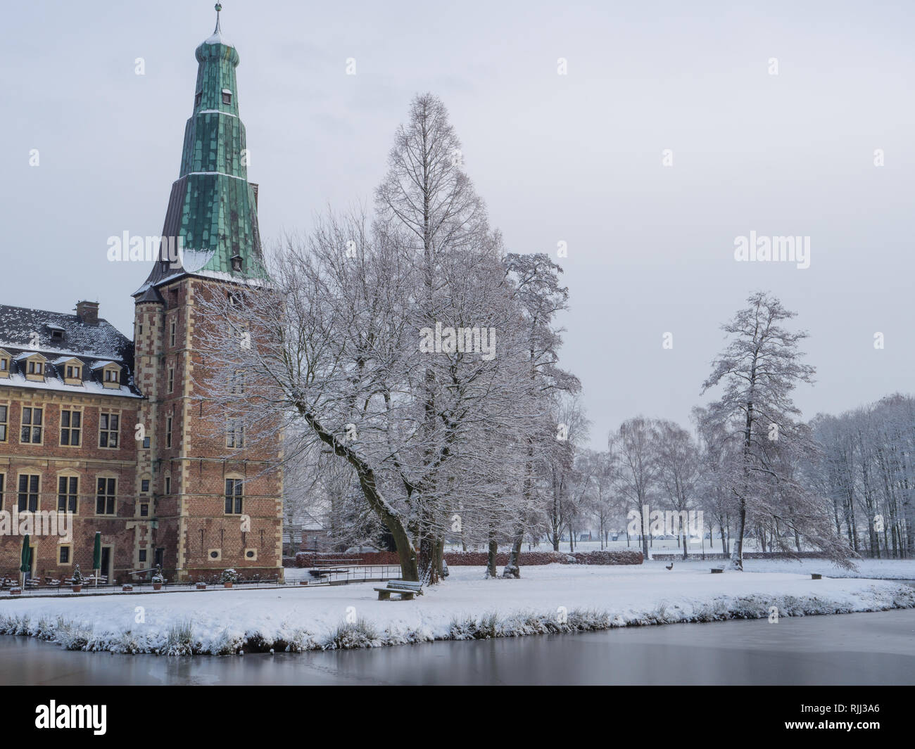 Winter time at the castle Stock Photo - Alamy