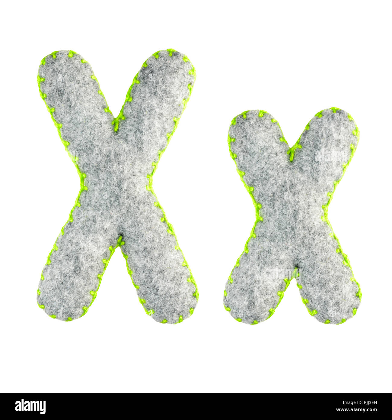 The letter X of the Latin alphabet isolated on a white background. The ...