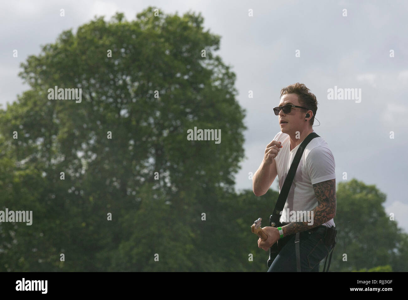 Danny from mcfly performing hi-res stock photography and images - Alamy