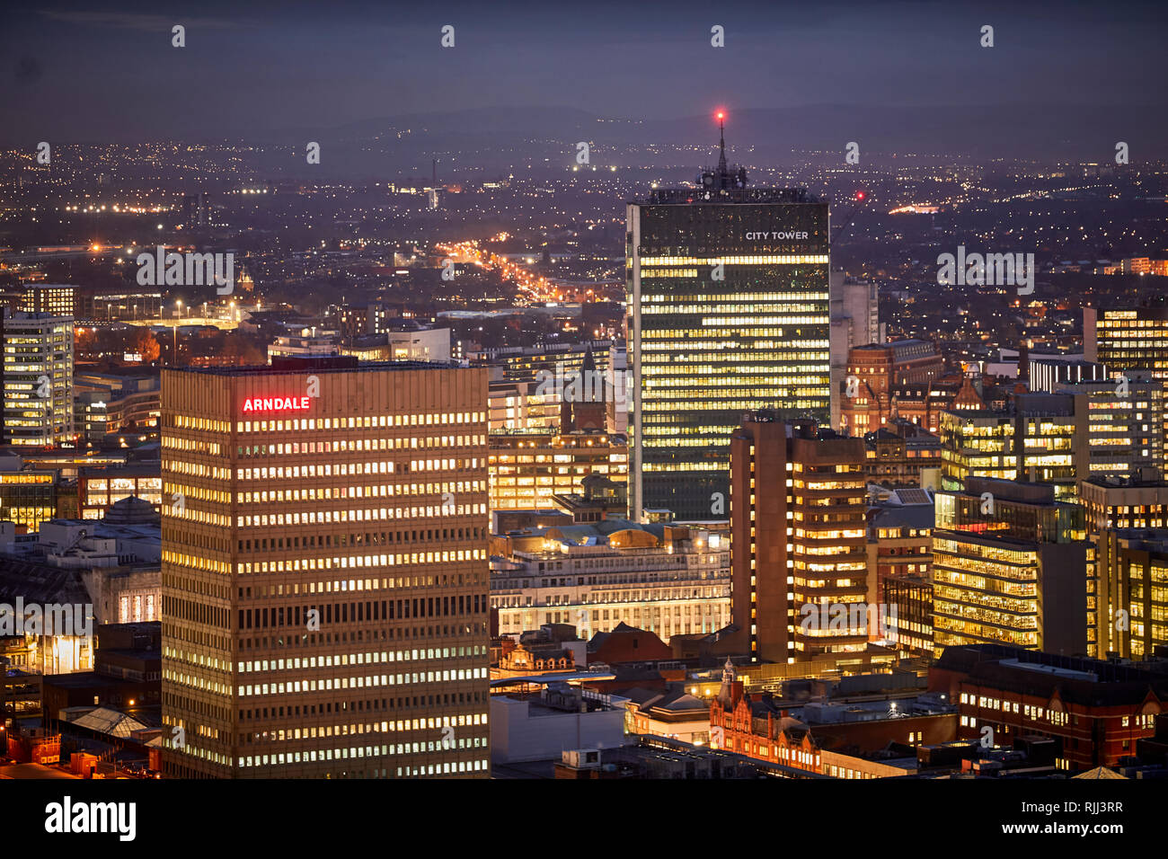 Arndale tower hi-res stock photography and images - Alamy