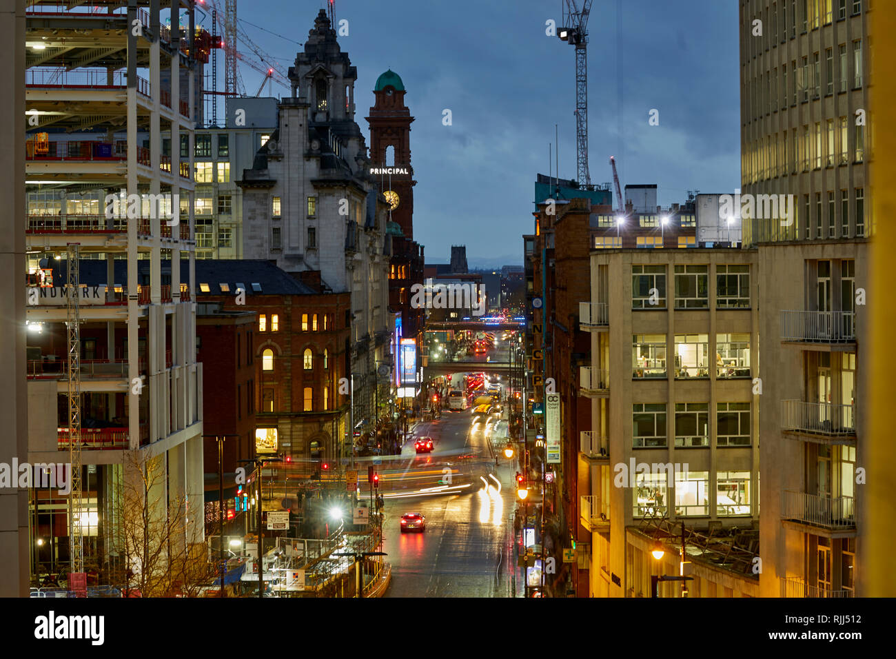 Railway corridor manchester hi-res stock photography and images - Alamy