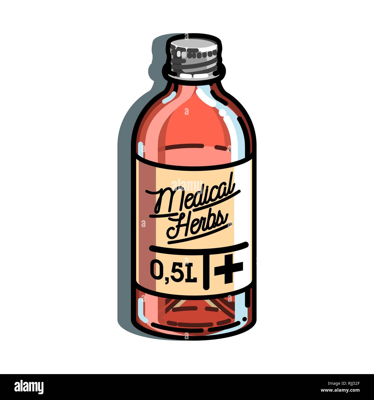 Doctor medication student Stock Vector Images - Alamy