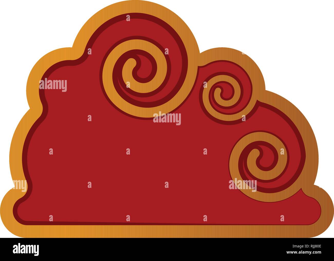 Chinese cloud Stock Vector Images - Alamy