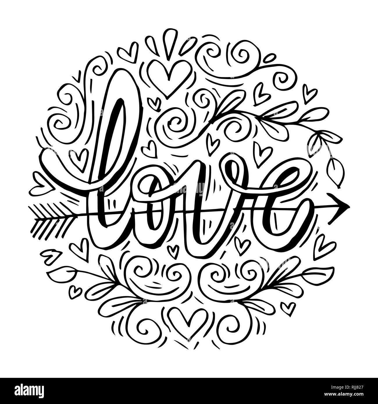 Love Calligraphy Designs