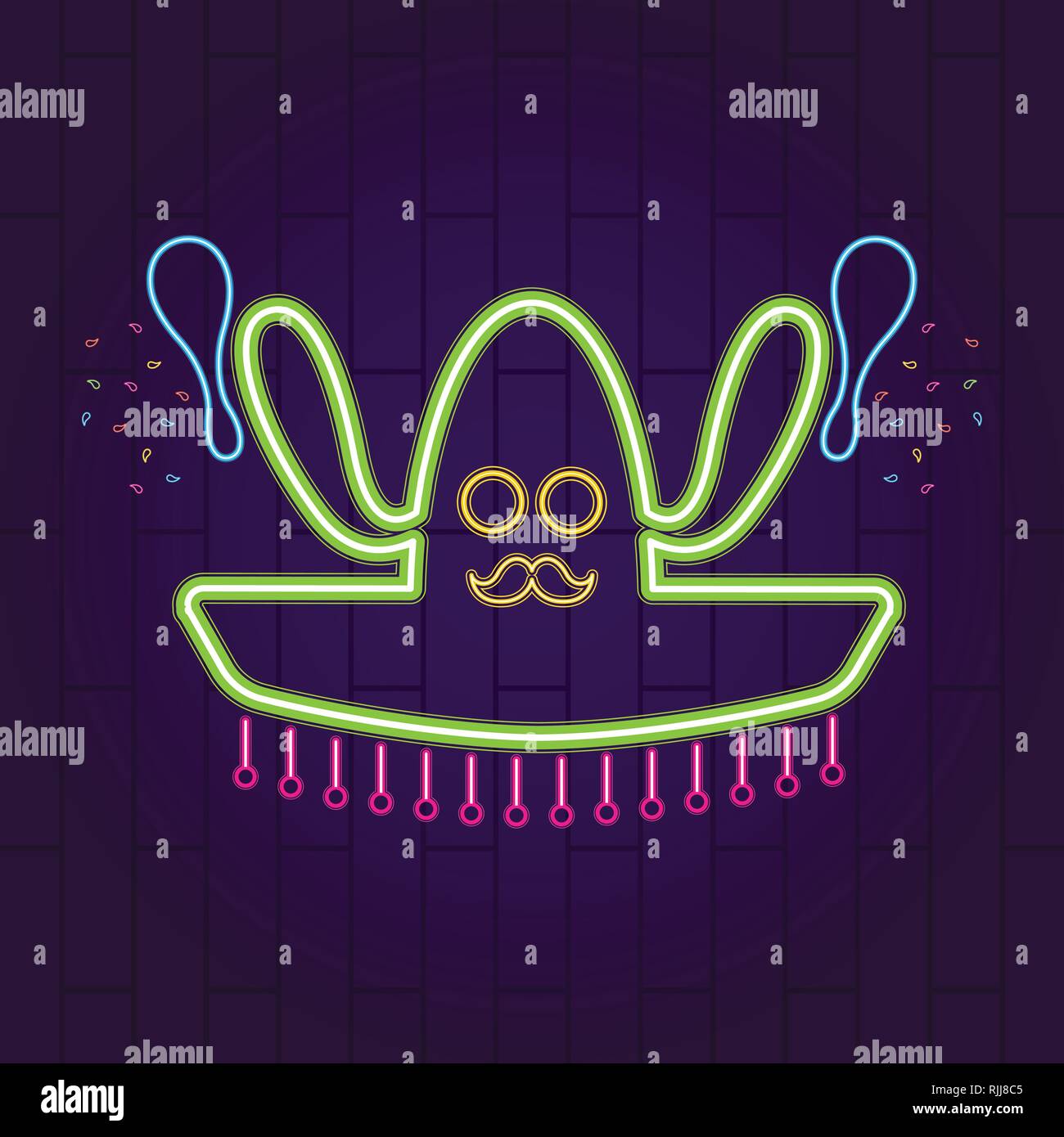 Cinco de mayo neon banner Stock Vector Image & Art - Alamy