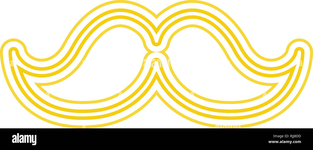 Moustache symbol Stock Vector Images - Alamy