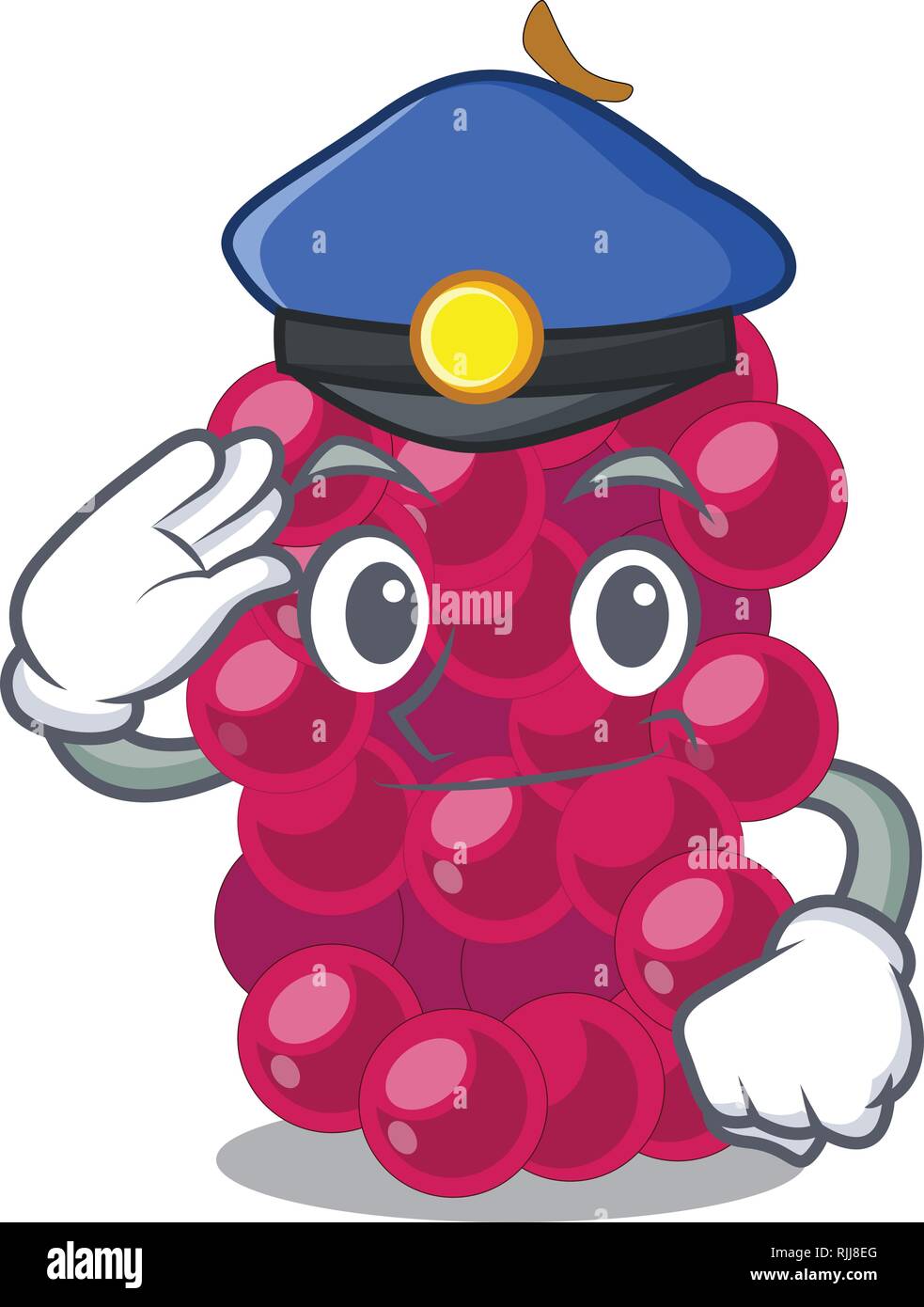 Police mulberry fruit on a cartoon table Stock Vector Image & Art - Alamy