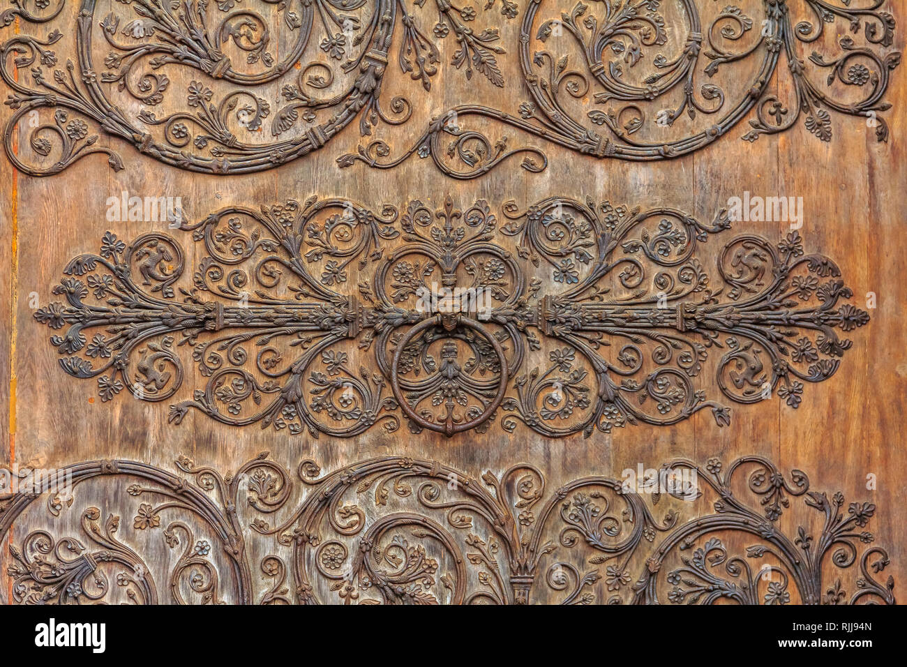 Wrought iron scroll work hi-res stock photography and images - Alamy
