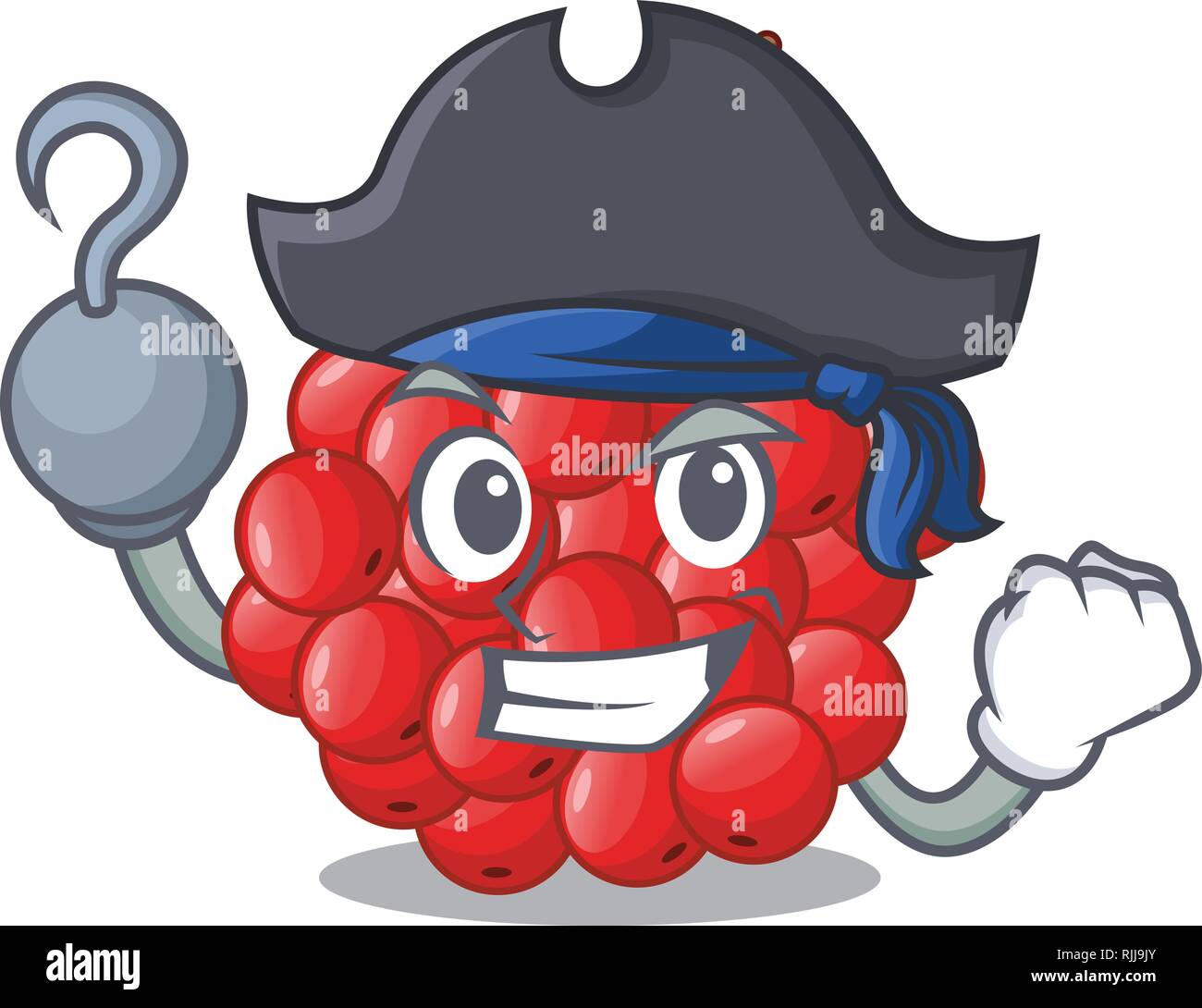 Pirate rowan berries fruit on cartoon wood Stock Vector Image & Art - Alamy