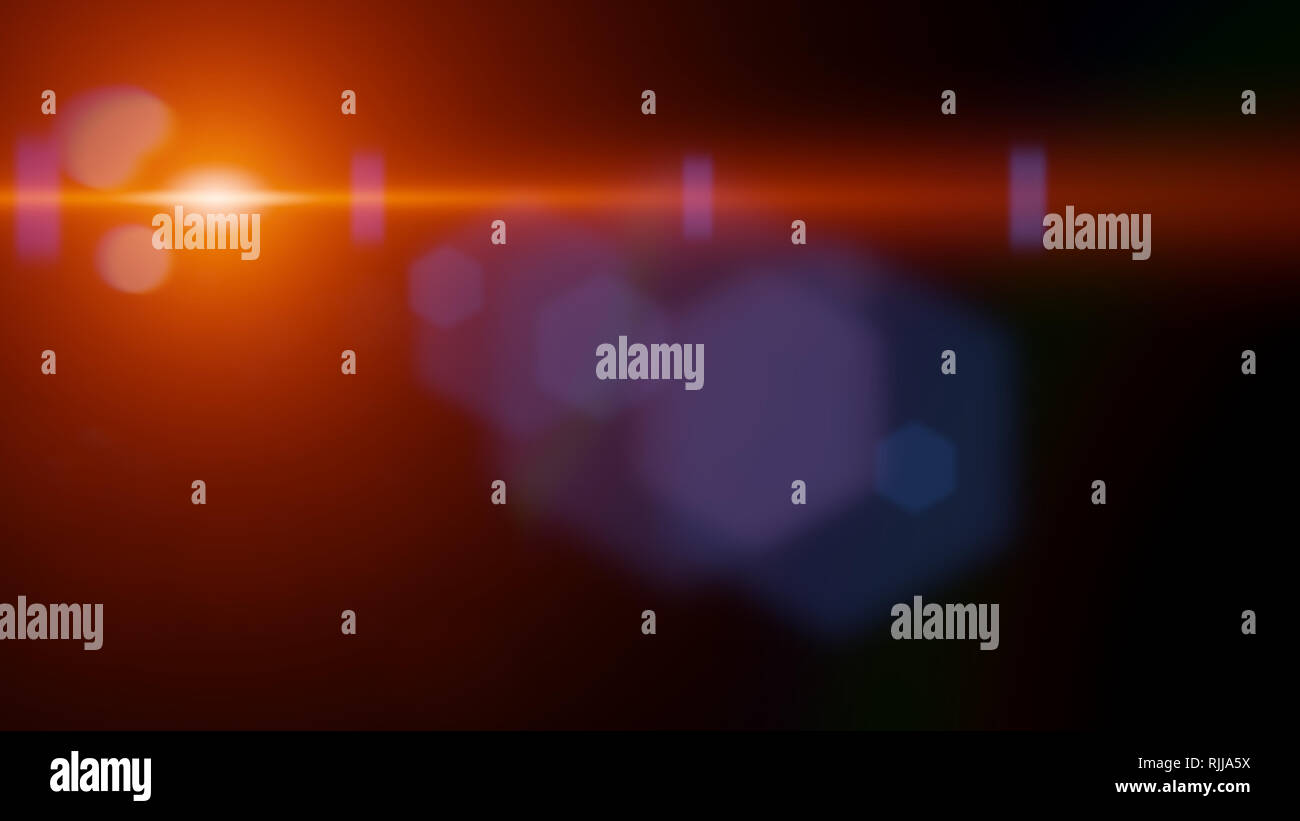 colorful flare effect overlay effect texture in hot orange and blue ...