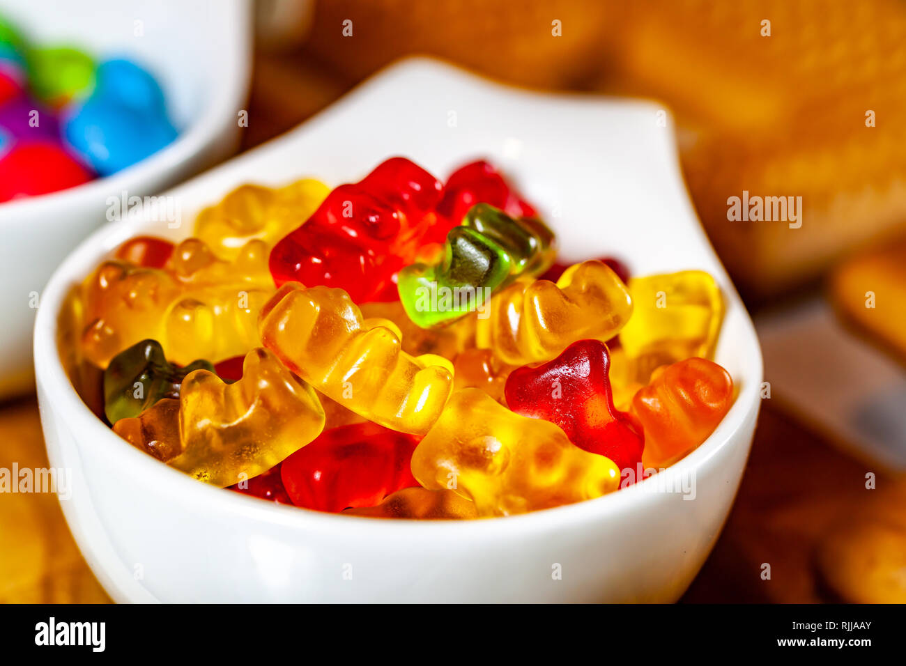 Gummy bears and hand hi-res stock photography and images - Alamy