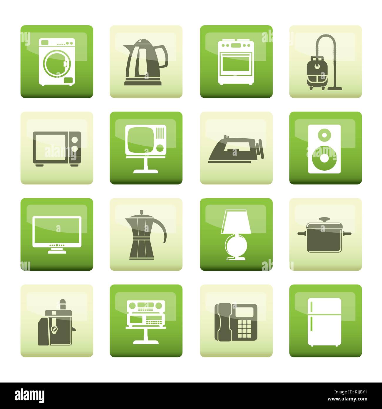 Hoover washing machine Stock Vector Images - Alamy