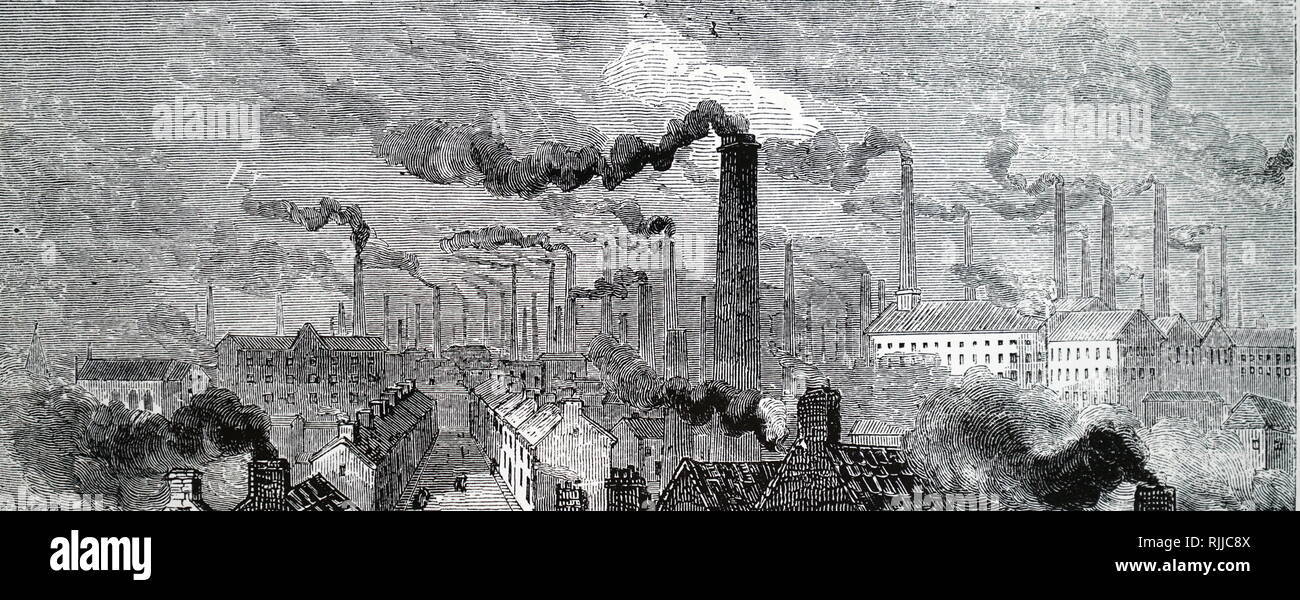 Manchester England 19th Century High Resolution Stock Photography and ...