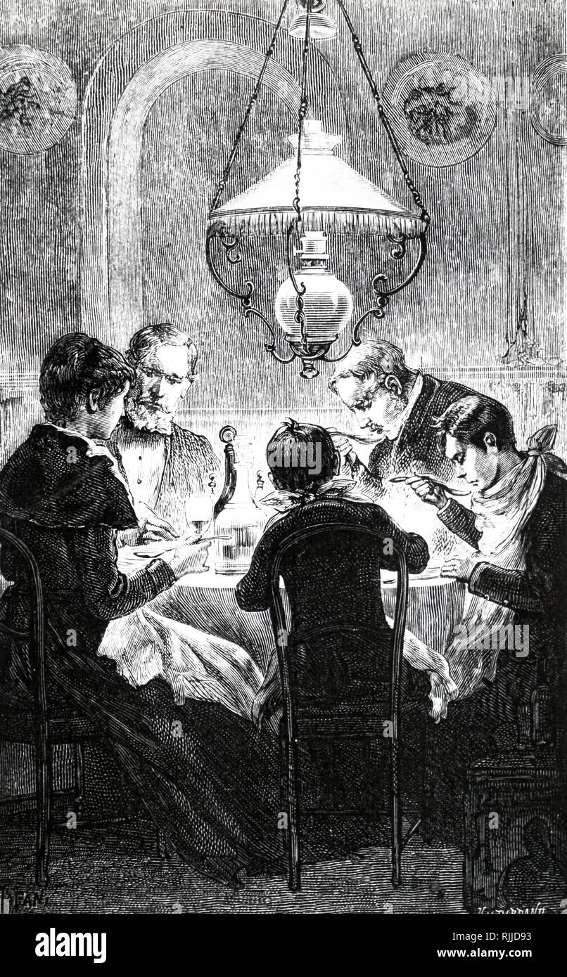 19th century food eating High Resolution Stock Photography and Images ...