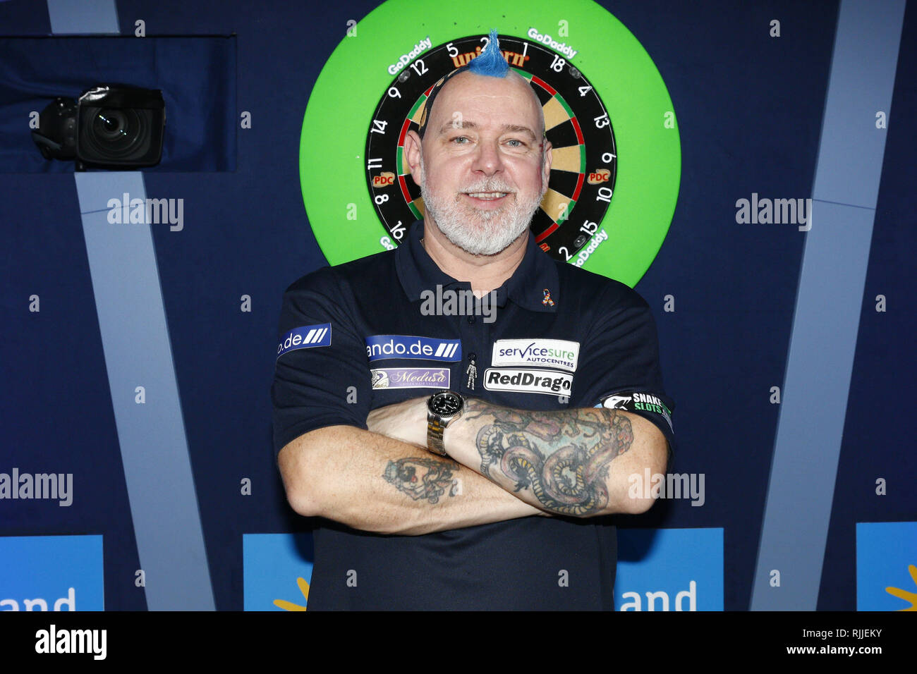A general view during the Celebrity Darts World Cup Featuring: Peter ...