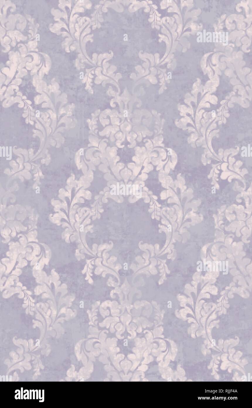 Rococo pattern texture Vector. Floral ornament decoration. Royal ements ...