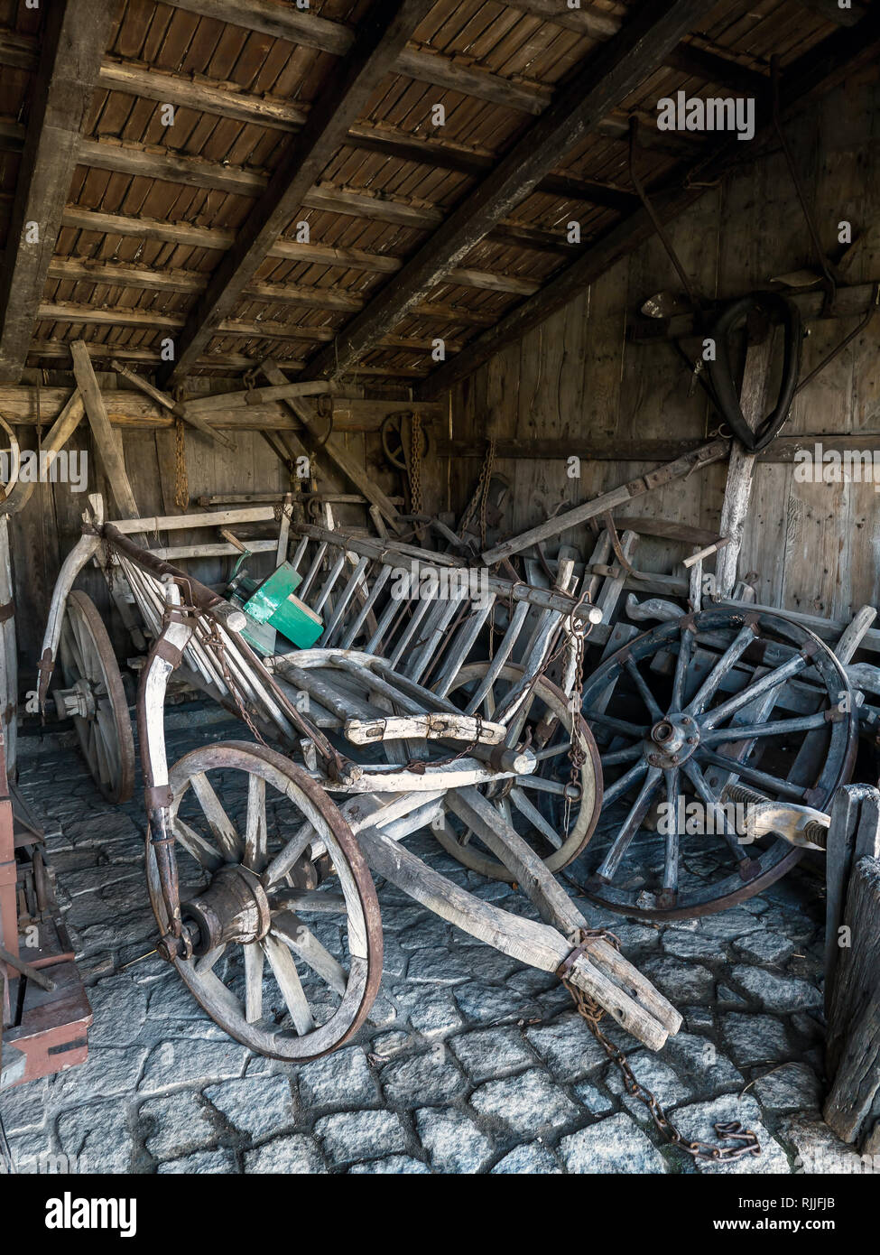 Old hayrack hi-res stock photography and images - Alamy