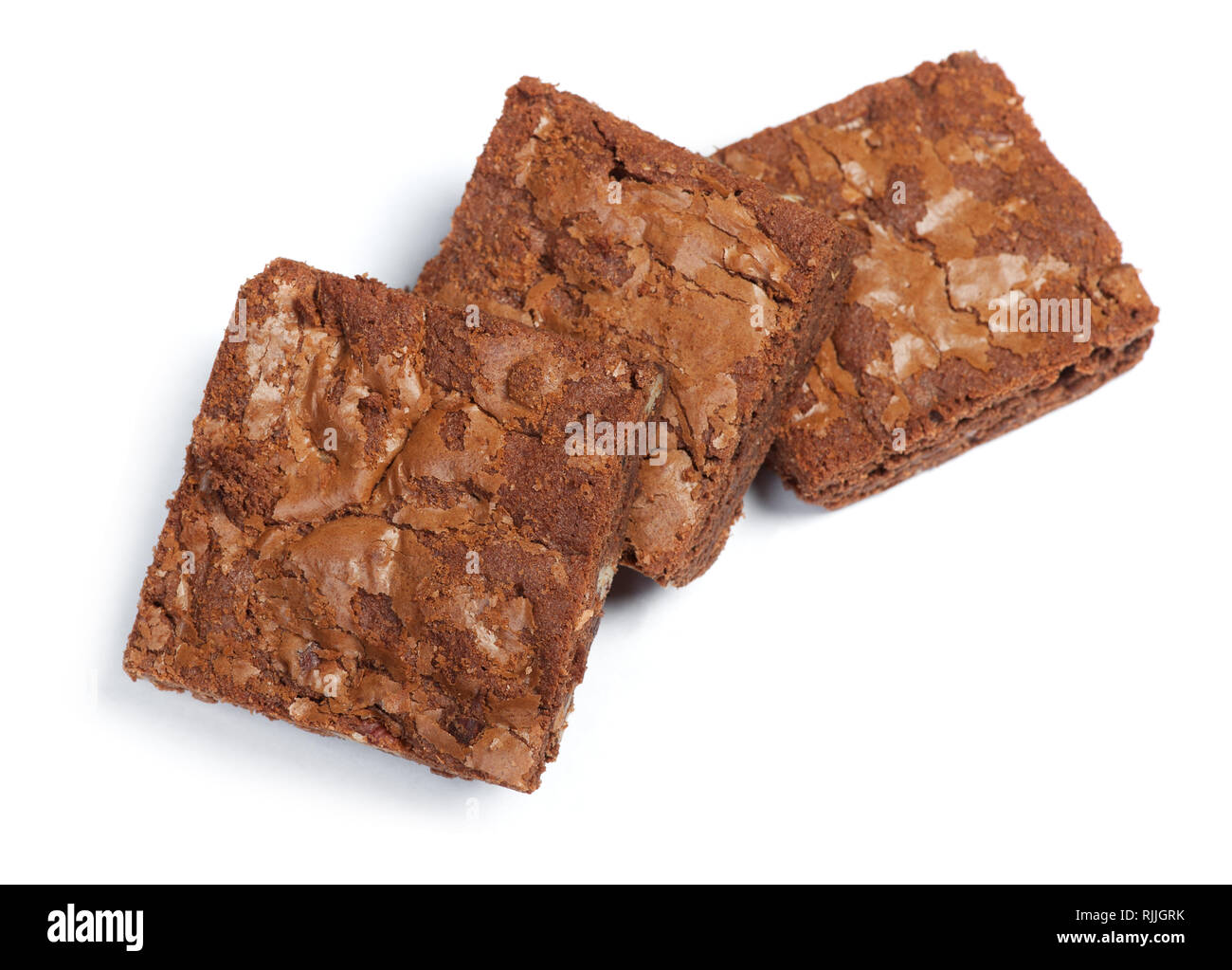 Cut brownies Cut Out Stock Images & Pictures - Alamy