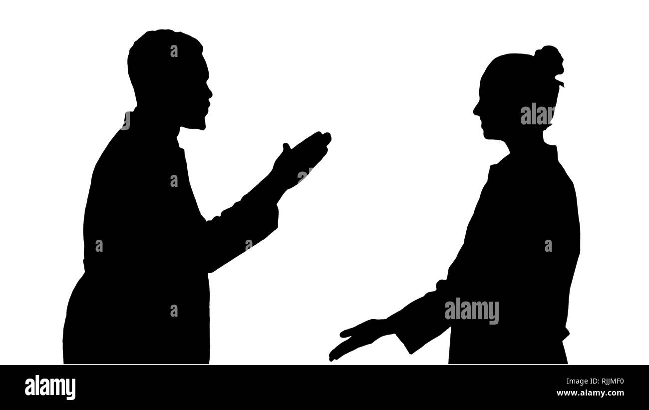 Silhouette Successful team of surgeons giving high five and laughing ...