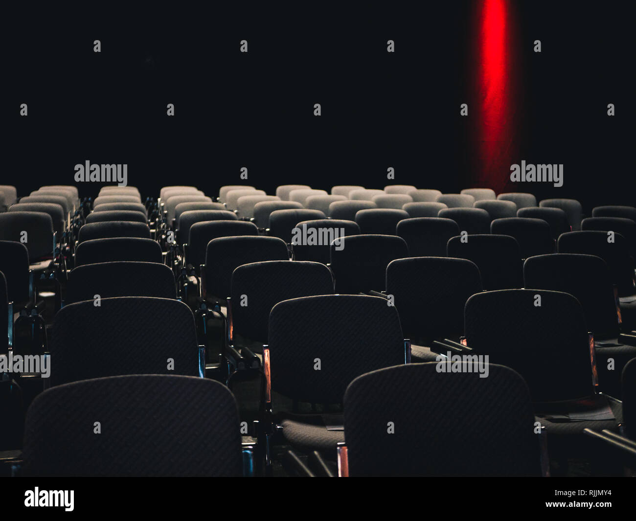 Conference Room With Red Seats High Resolution Stock Photography and ...