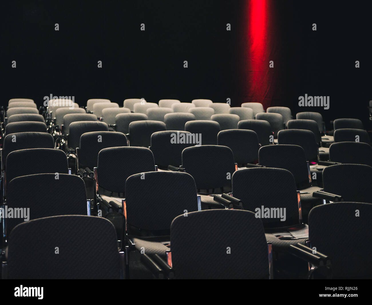 Stage empty light seats hi-res stock photography and images - Alamy