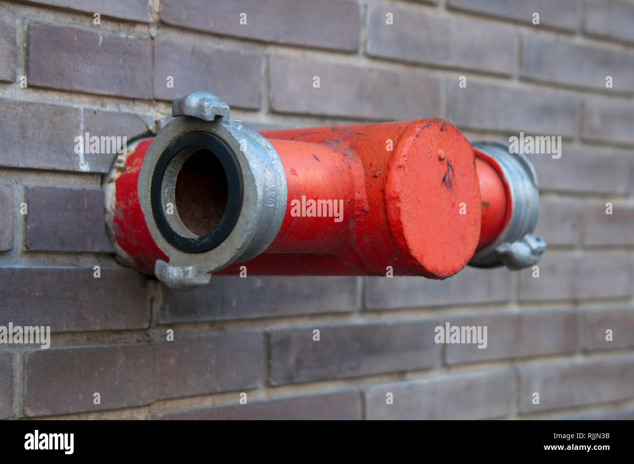 Vintage Red Fire Hydrant. High resolution image Stock Photo - Alamy
