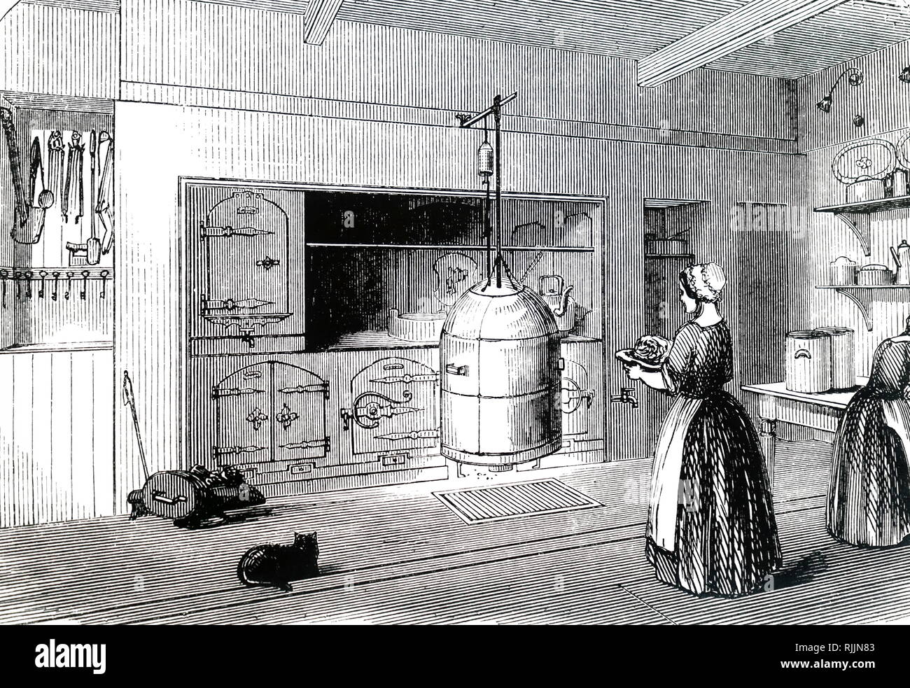 19th century kitchen england hi-res stock photography and images - Alamy