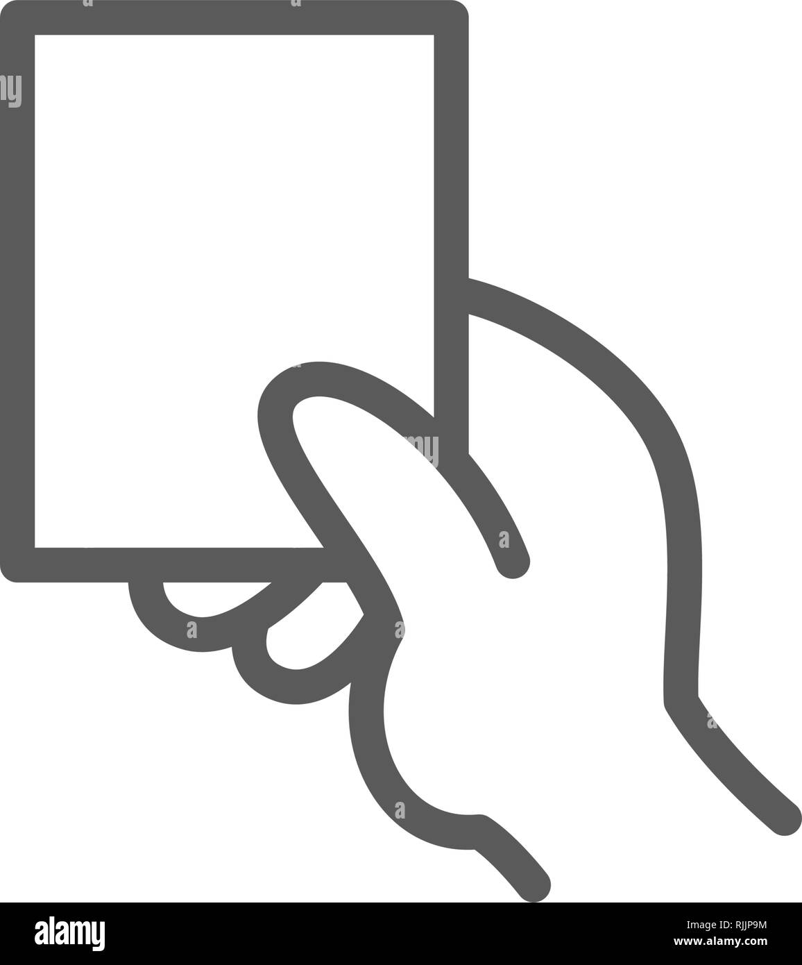 Hand showing card line icon Stock Vector Image & Art - Alamy Hand showing card line icon Stock Vector Image & Art - Alamy