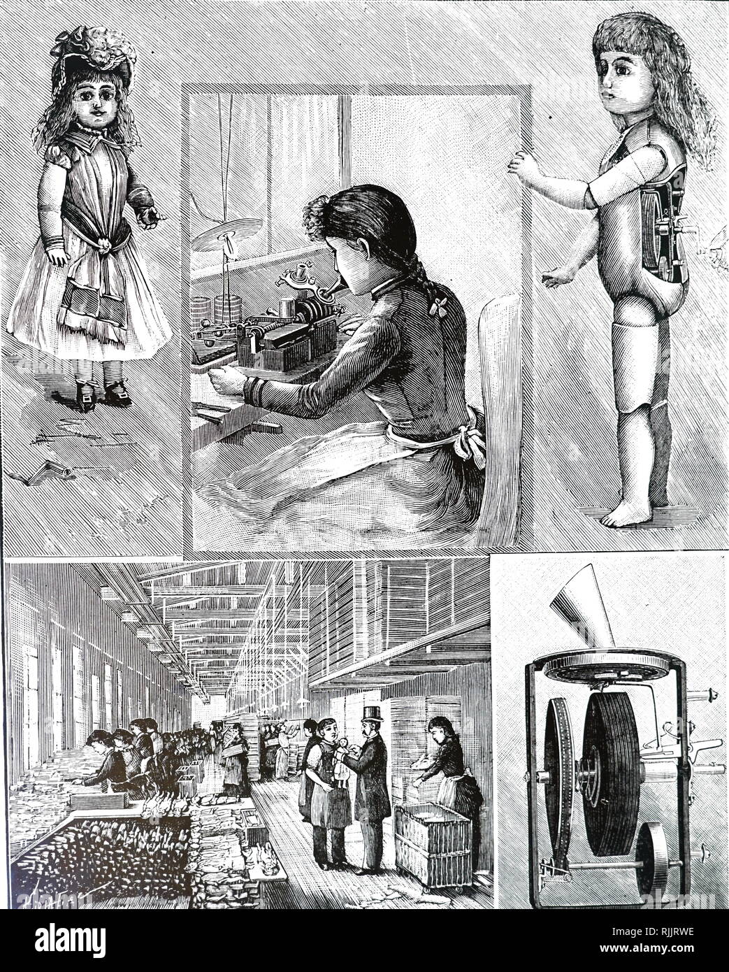 Edison talking doll hi-res stock photography and images - Alamy