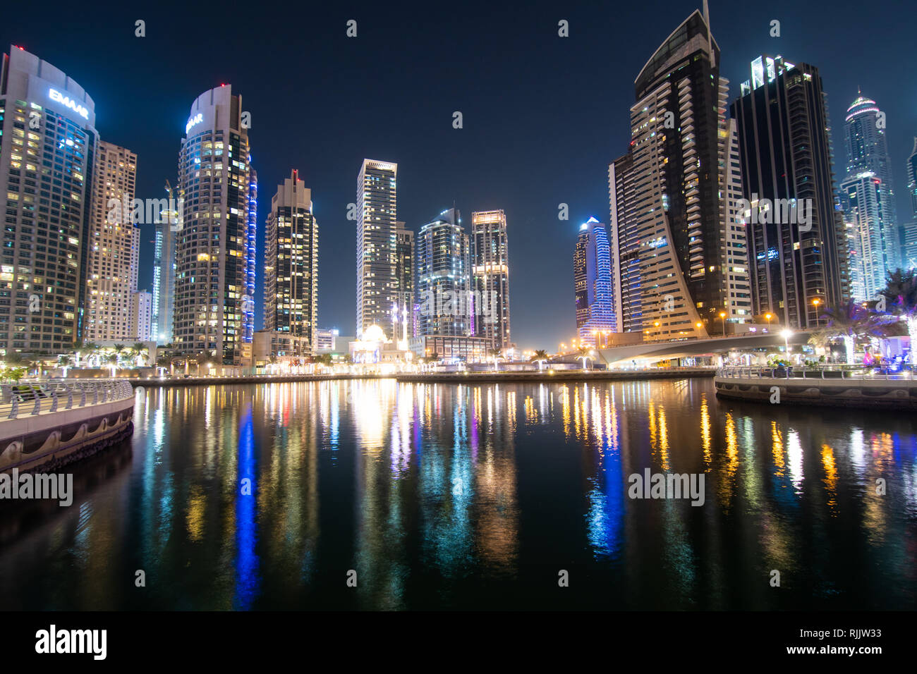 Modern architecture downtown dubai around hi-res stock photography and ...