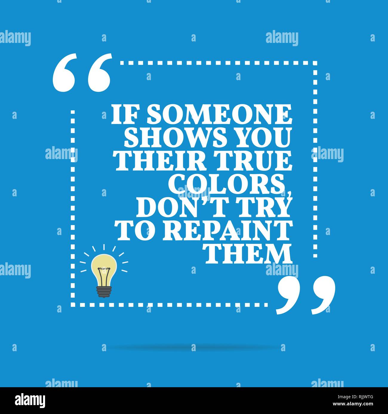 Show your true colors Stock Vector Images - Alamy