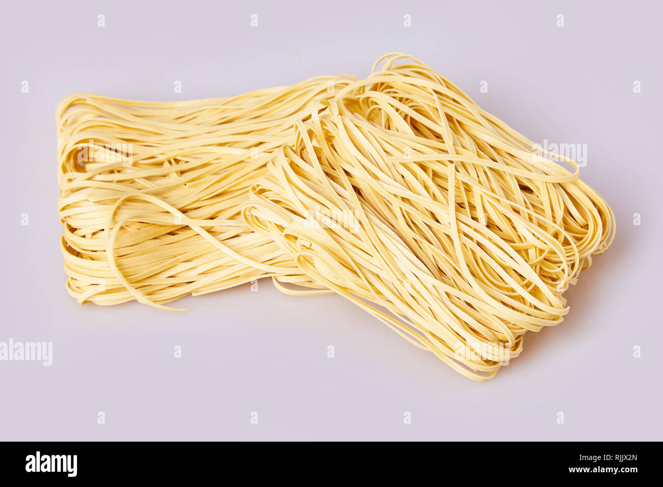 Dry thick rolled noodles square shape. Capelli d'angelo, Angel's hair ...