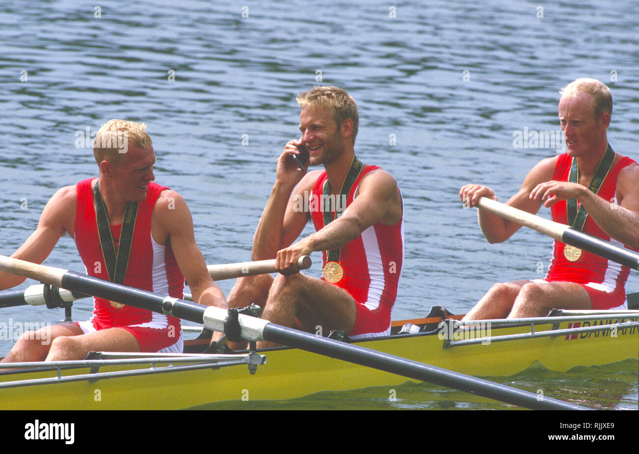 Atlanta, United States of America. Denmark Lightweight men's Four DEN ...