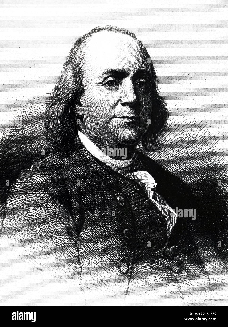 Benjamin Franklin 1706 1790 American Printer Stock Photos & Benjamin Franklin 1706 1790 American ...