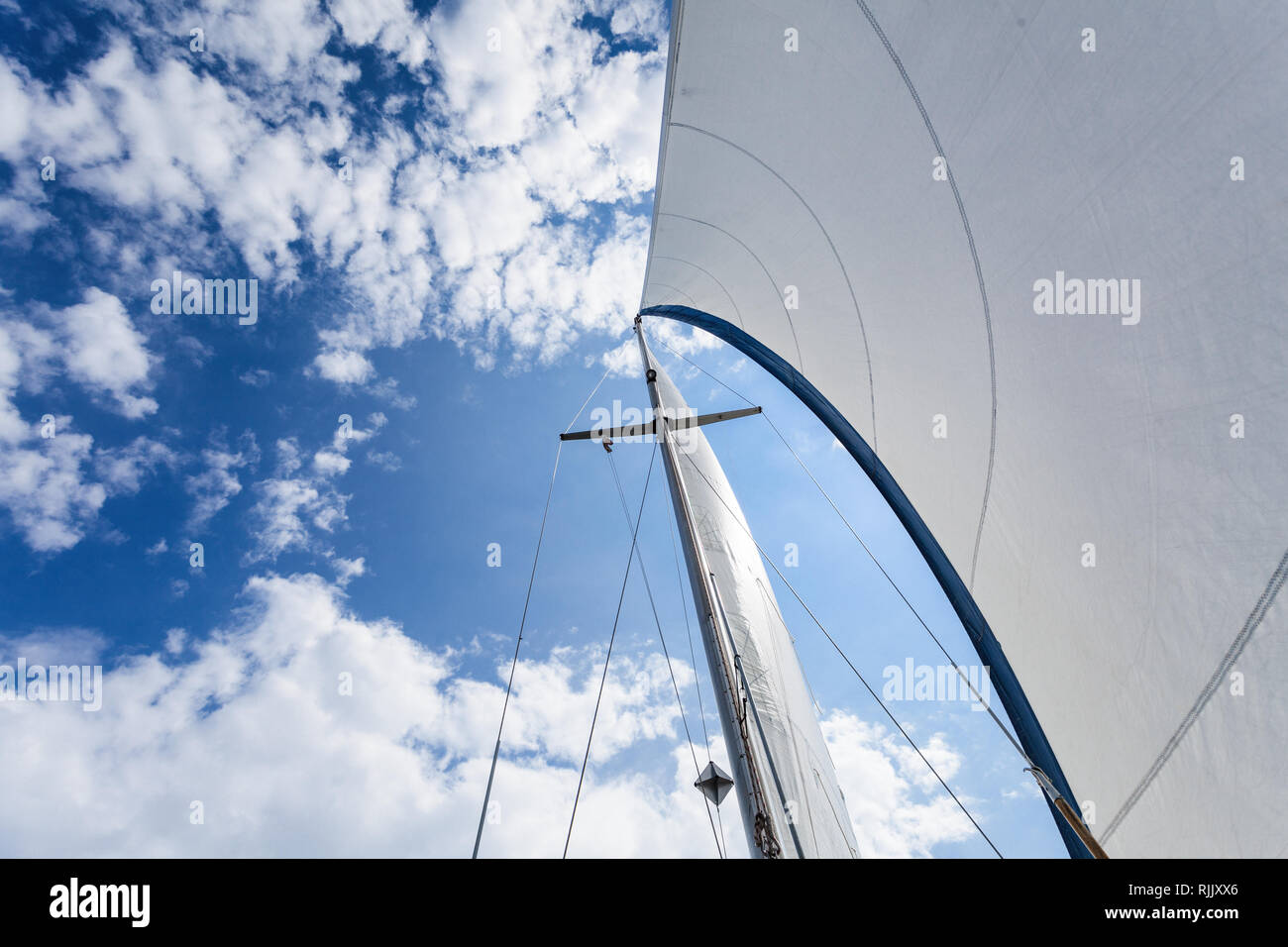 Detailed closeup sail fabric hi-res stock photography and images - Alamy