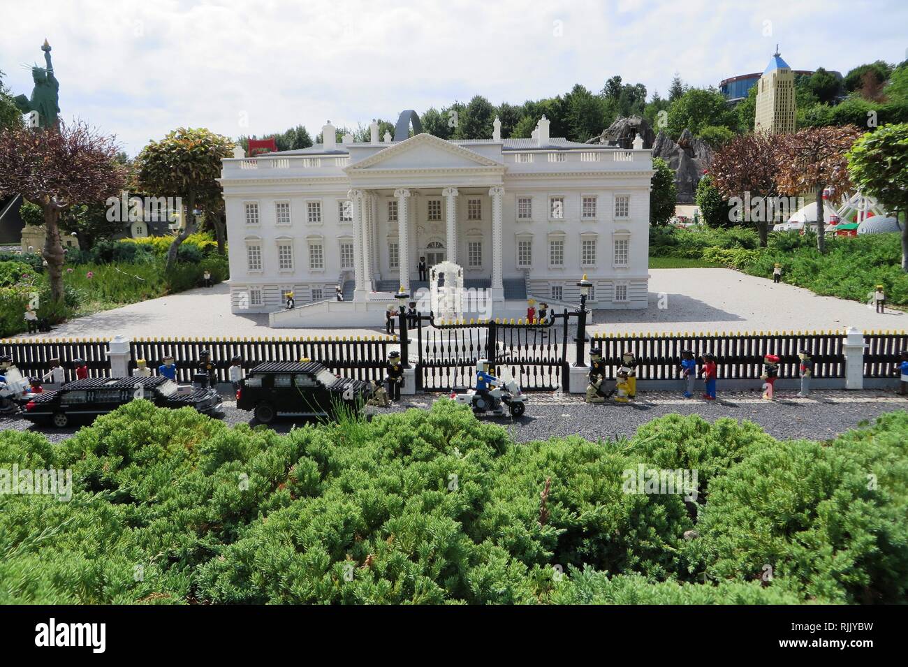 Lego The White house Stock Photo - Alamy