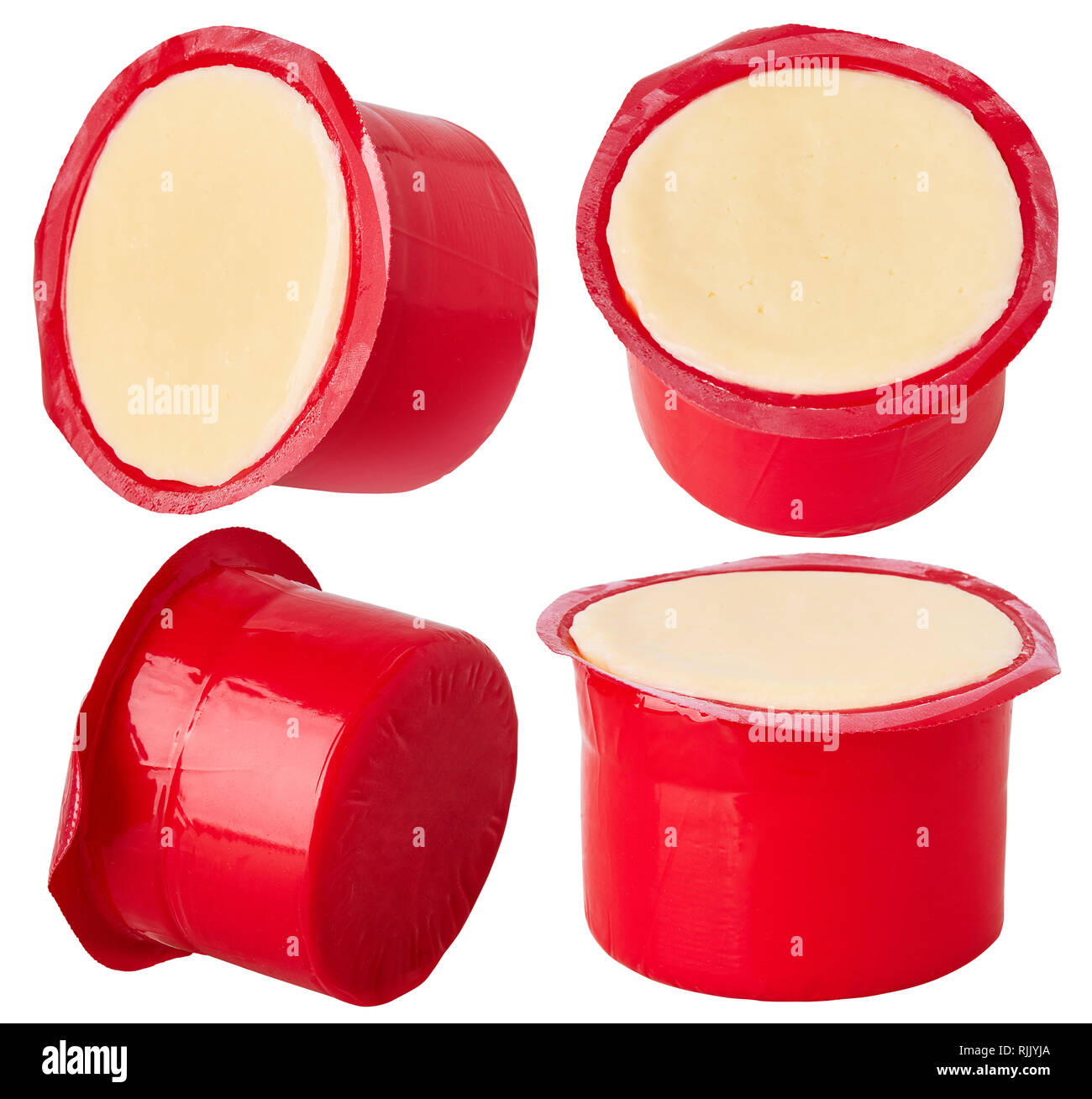 Head ( Wheel ) of rennet cheese. Isolated on white background Stock ...