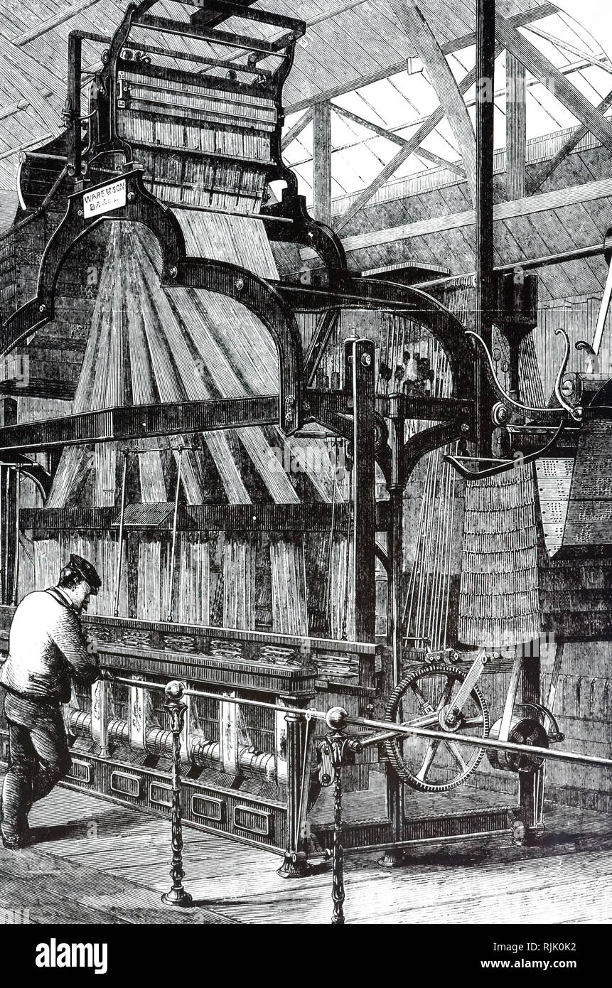 Jacquard machine hi-res stock photography and images - Alamy