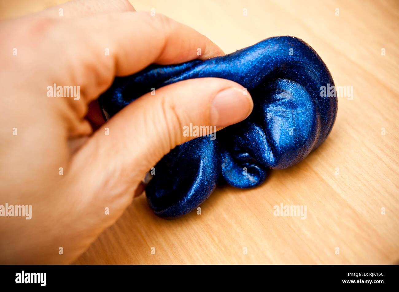 Blue putty hi-res stock photography and images - Alamy