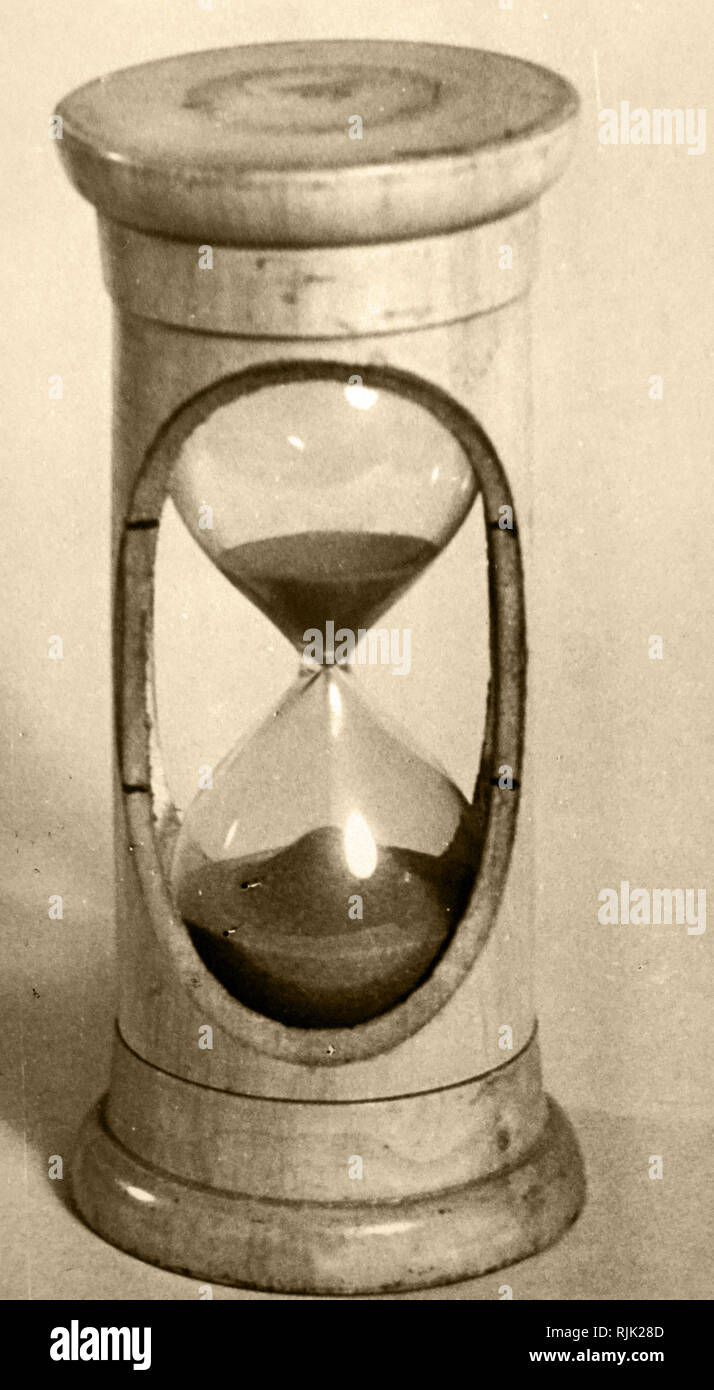 A photograph of a 19th-century egg timer. Dated 20th century Stock ...